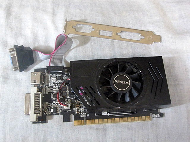 Ninja Nvidia GT730 Low Profile Graphics Card, Computers & Tech, Parts ...