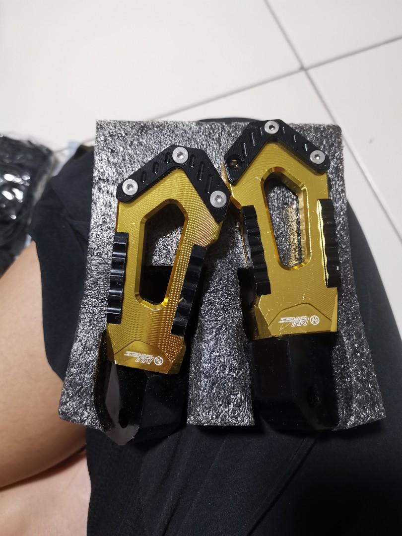 Nmax pillion/rear footrest, Motorcycles, Motorcycle Accessories on ...