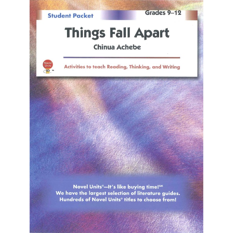 (Novel Units) Grades 9-12: Things Fall Apart - Student Packet, 興趣及遊戲 ...