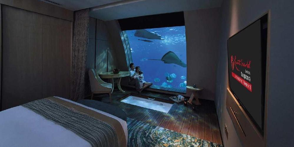 Ocean suite Equarius Hotel rooms—(RWS)Resorts World Sentosa, Singapore ...