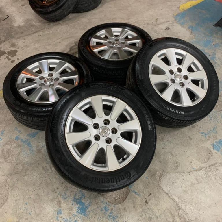 Original 16 inch sport rim Toyota Camry tyre 70%, Auto Accessories on ...