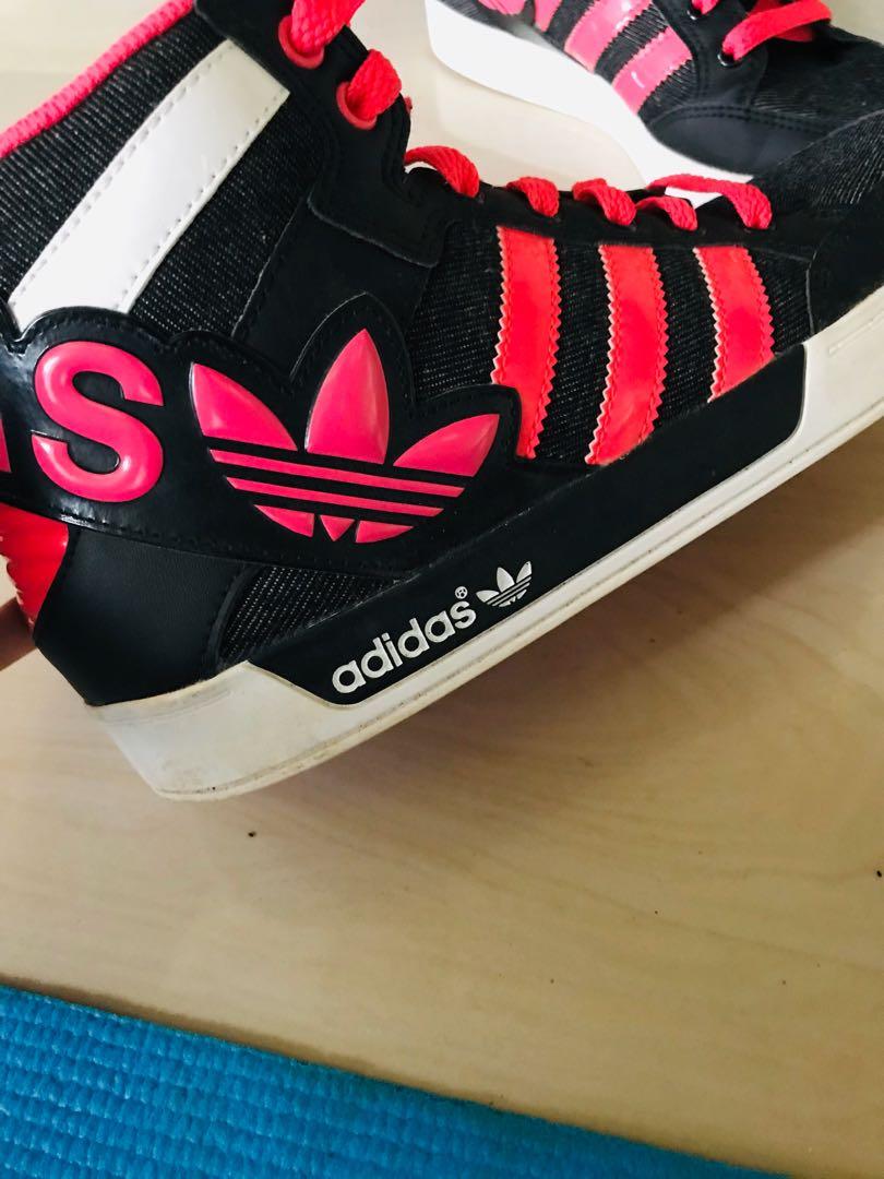 Original Adidas High Cut, Women's Fashion, Footwear, Sneakers on Carousell
