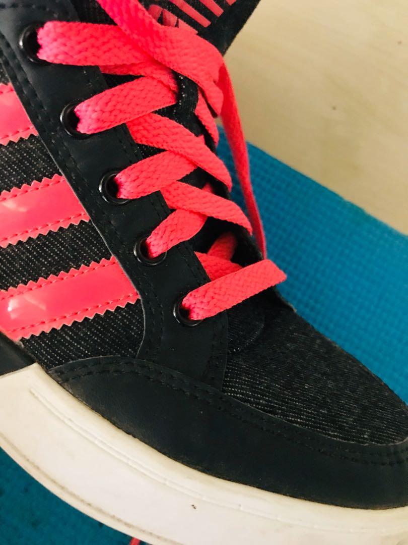 Original Adidas High Cut, Women's Fashion, Footwear, Sneakers on Carousell