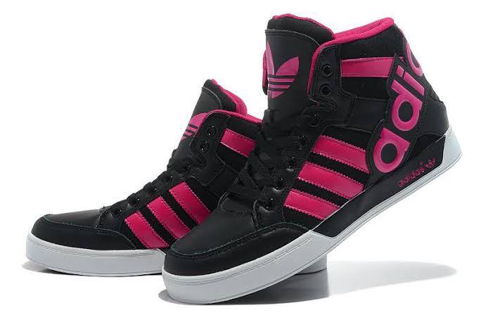 Original Adidas High Cut, Women's Fashion, Footwear, Sneakers on Carousell