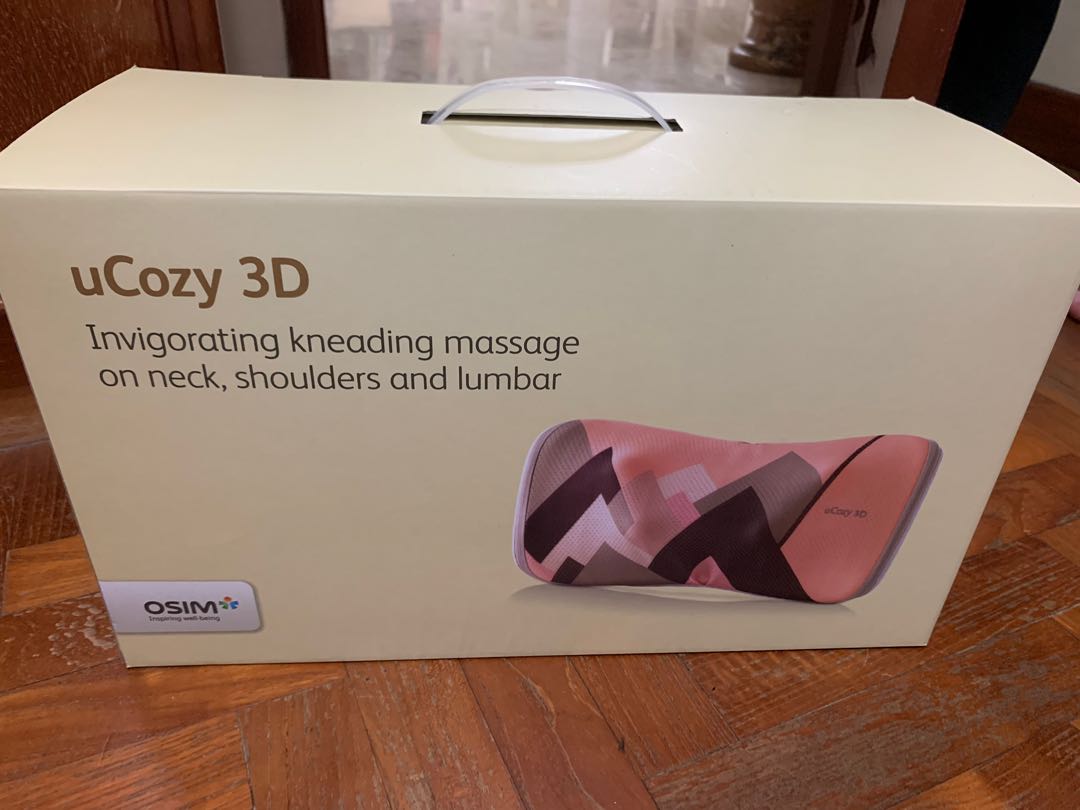 OSIM ucozy 3D in peach colour, Health & Nutrition, Massage Devices on ...