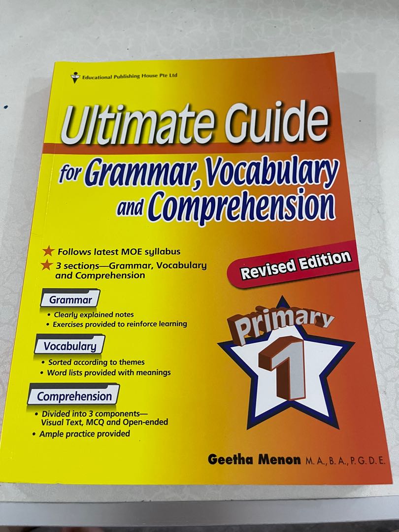 Primary one P1 English exercise assignment book ultimate guide ...