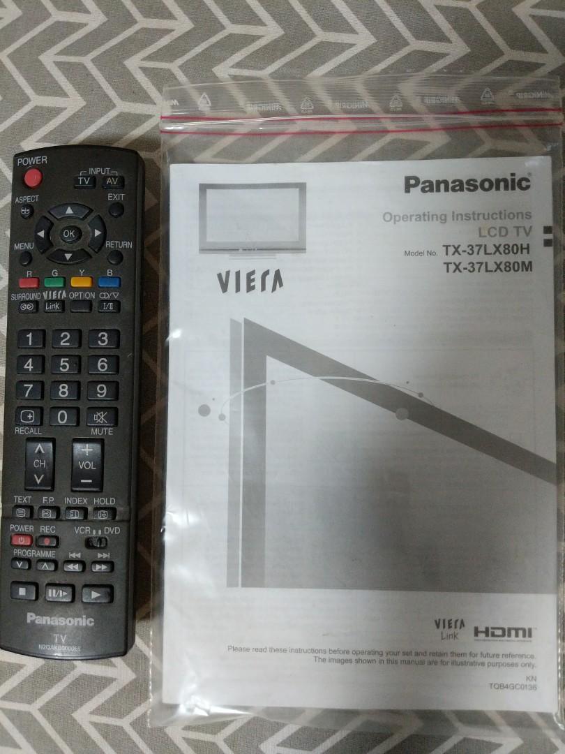 Panasonic 37 inch LCD TV. Self pick up only bukit gombak, TV & Home ...