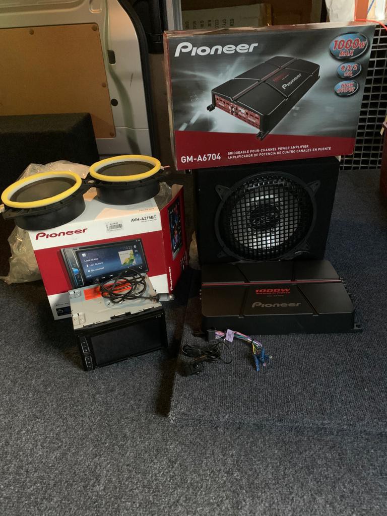 pioneer car system with woofer, Audio, Soundbars, Speakers & Amplifiers ...