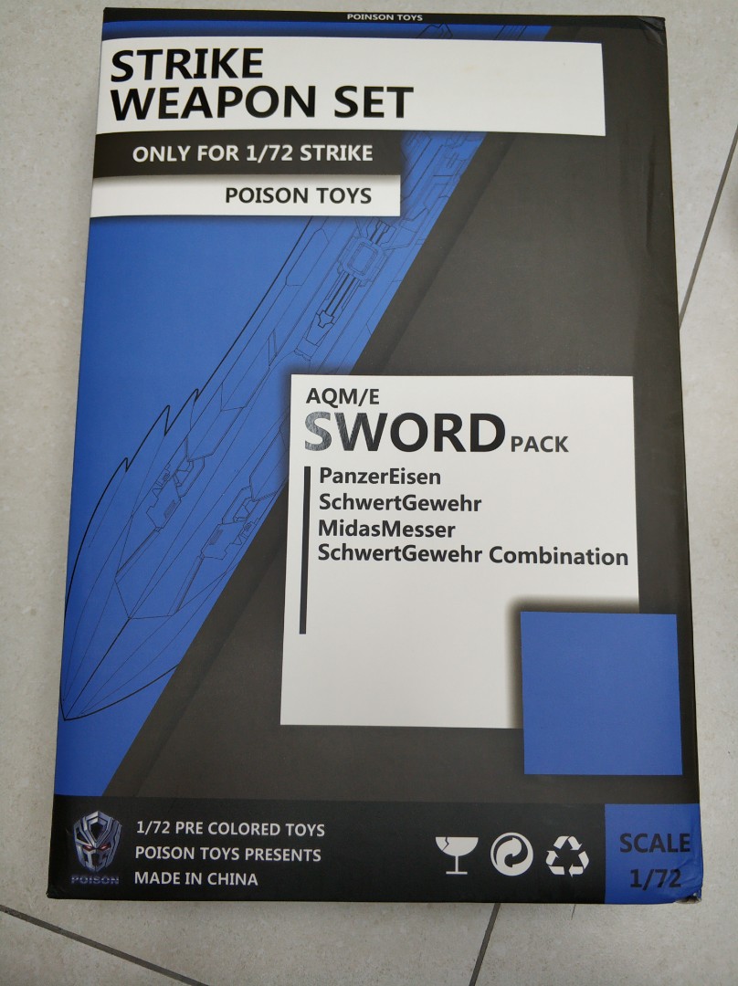 Poison Toys Strike Weapon Set, Hobbies & Toys, Collectibles ...