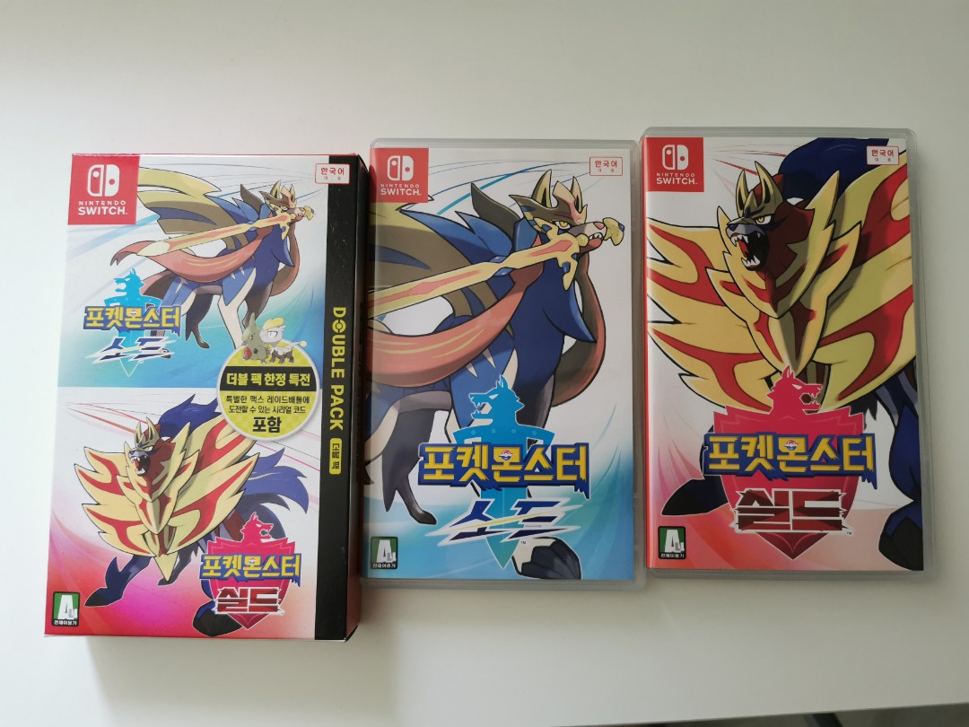 Pokemon Sword and Shield (Switch), Video Gaming, Video Games, Nintendo ...