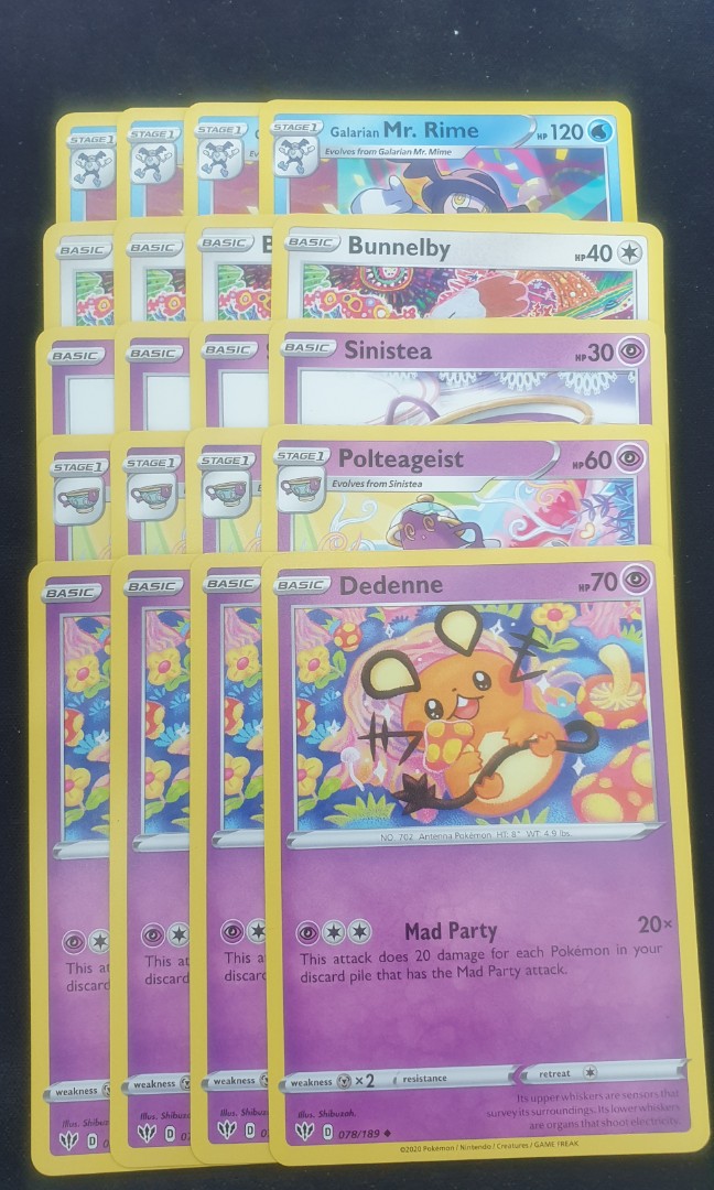 Pokémon TCG Mad Party Playset, Hobbies & Toys, Toys & Games on Carousell