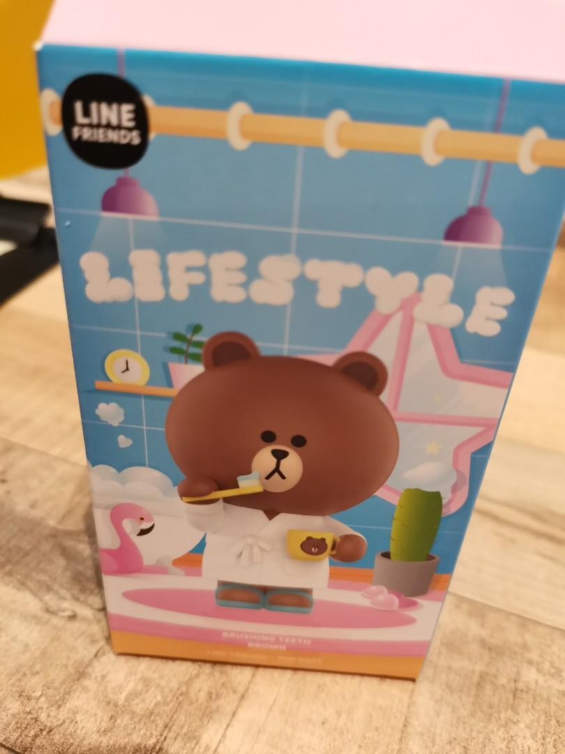 pop mart LINE FRIENDS, Hobbies & Toys, Toys & Games on Carousell