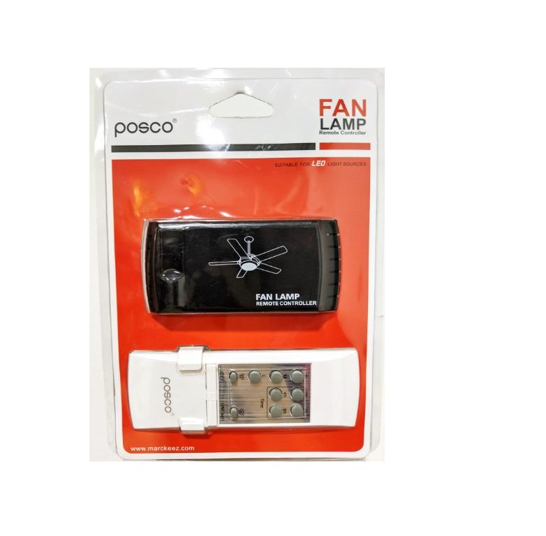 Posco Peak Universal Remote Control for Ceiling Fan, Furniture & Home ...
