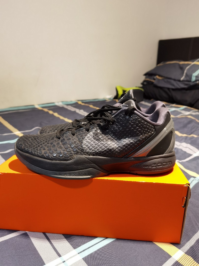 Rare Kobe 6 "Black/Dark Grey" OG, Men's Fashion, Footwear, Sneakers on ...