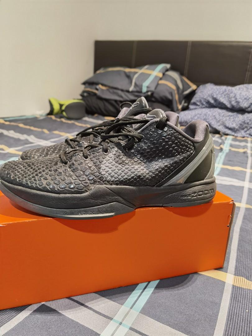 Rare Kobe 6 "Black/Dark Grey" OG, Men's Fashion, Footwear, Sneakers on ...