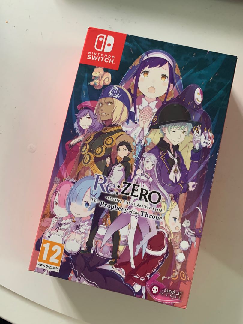 Re:zero Switch Game, Toys & Games, Video Gaming, Video Games on Carousell
