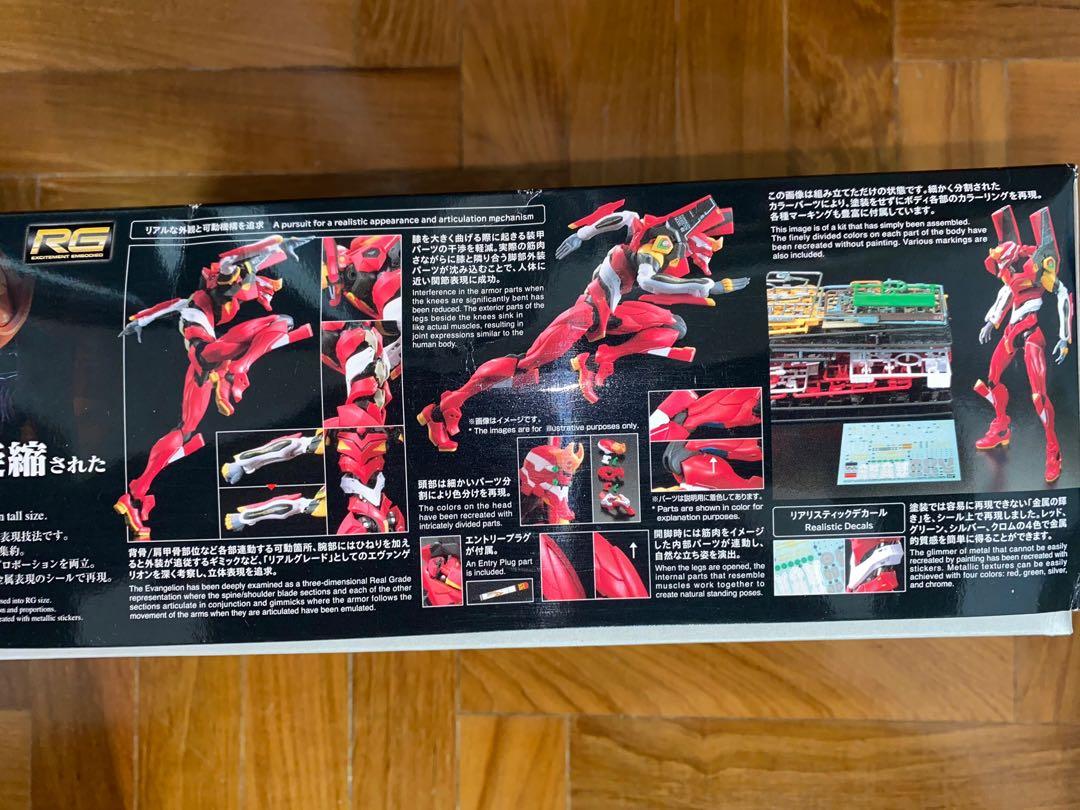 RG Evangelion Unit-02 EVA Model Kit, Hobbies & Toys, Toys & Games on ...