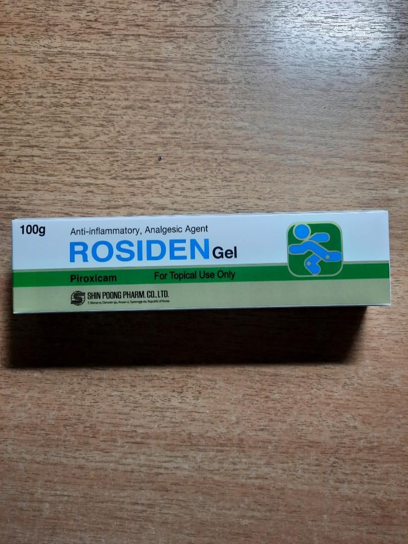 Rosiden Gel 100g, Health & Nutrition, Health Supplements, Health Food ...