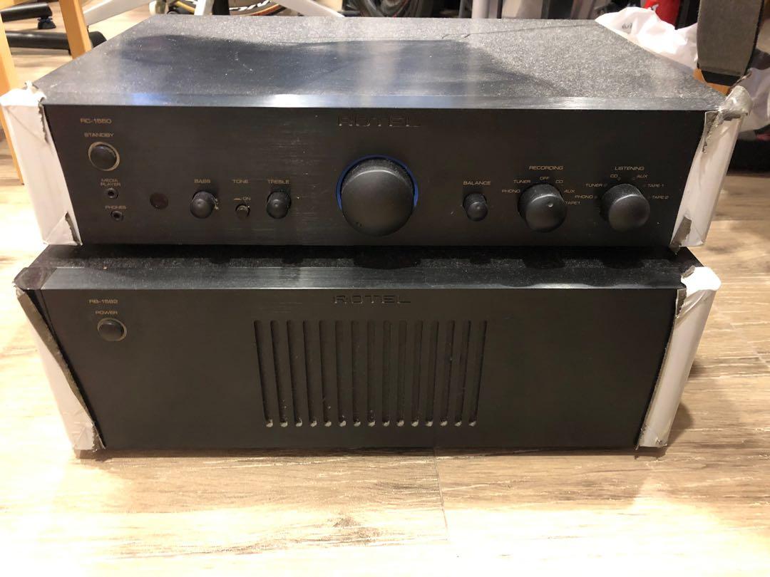 Rotel RC-1550 pre amp, Audio, Other Audio Equipment on Carousell