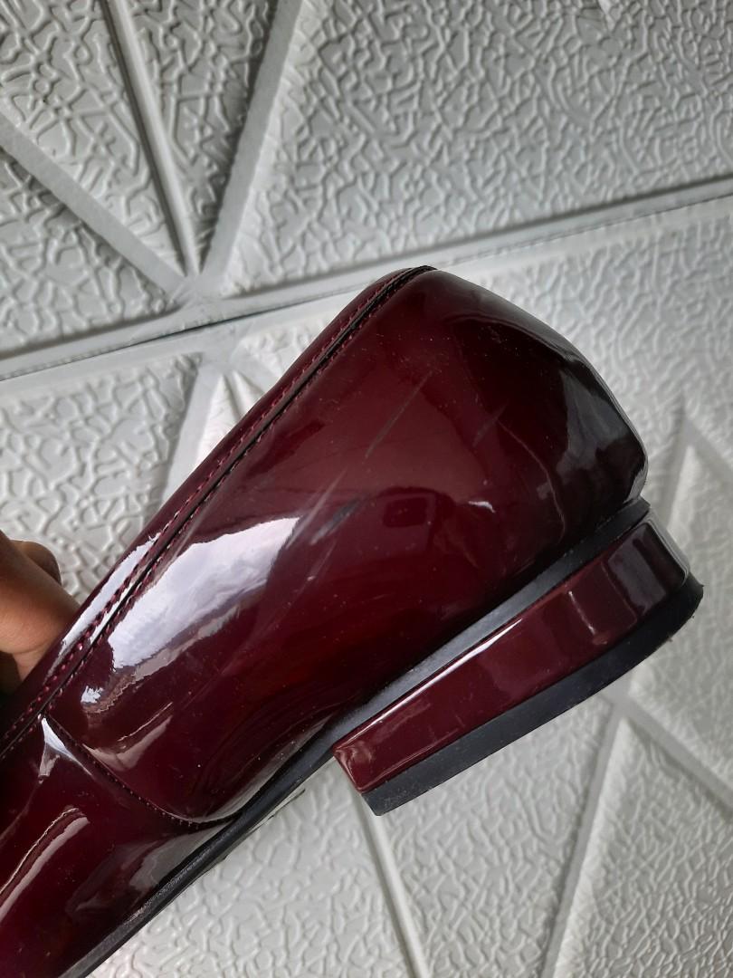 Rusty Lopez Burgundy Loafer Shoes, Women's Fashion, Footwear, Loafers ...