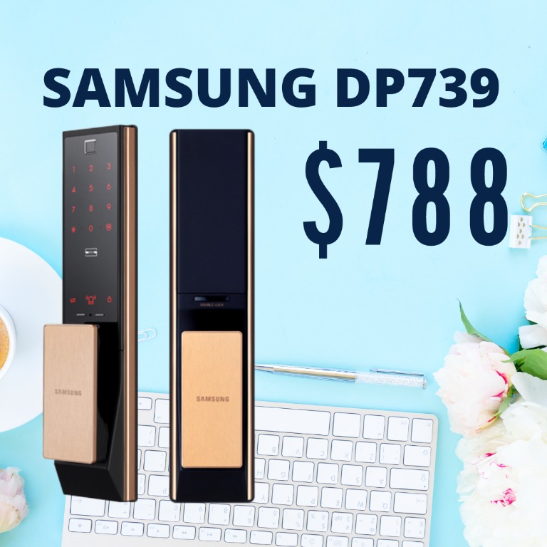 Samsung DP739 Digital Lock Digital Door Lock, Electronics, Others on Carousell