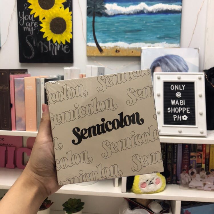 SEVENTEEN SVT SEMICOLON SEALED ALBUM, Hobbies & Toys, Memorabilia ...