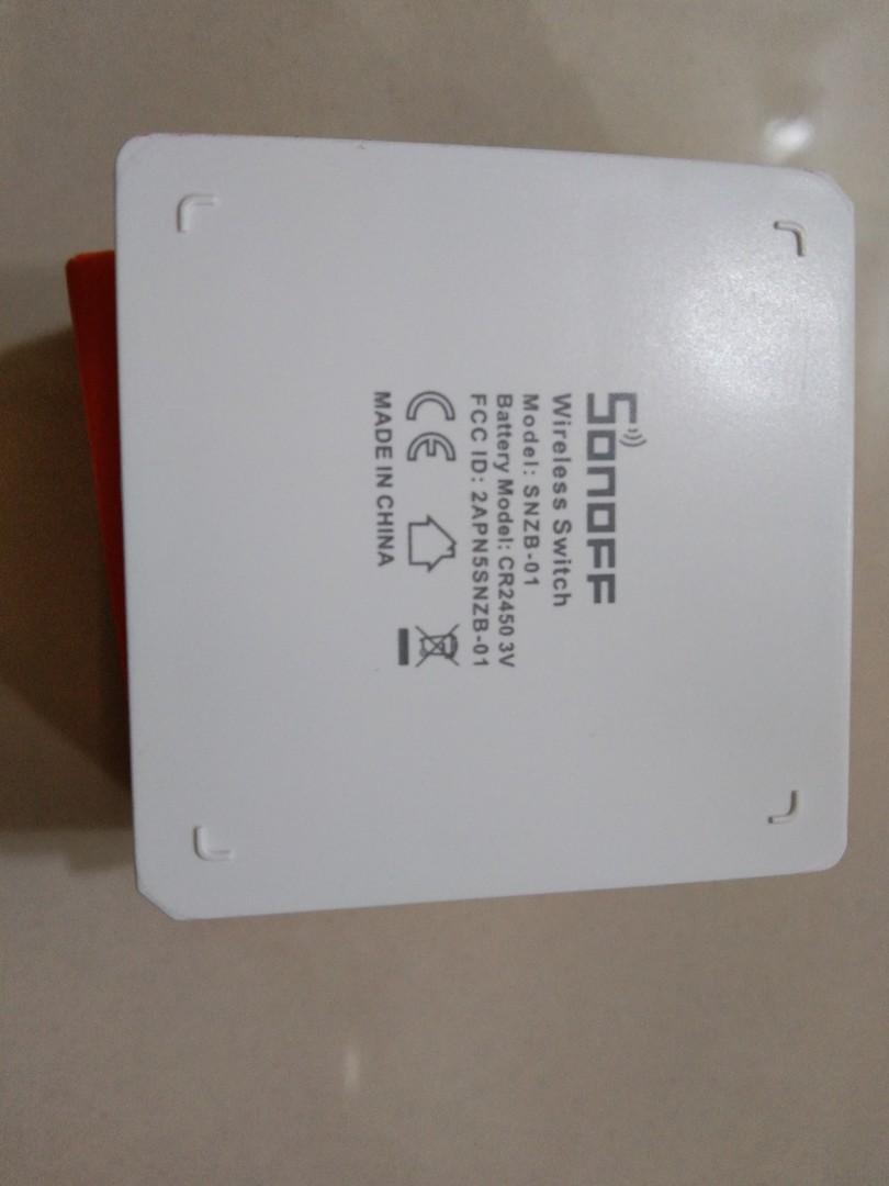 SONOFF SNZB-01 - Zigbee Wireless Switch, Health & Nutrition, Health ...