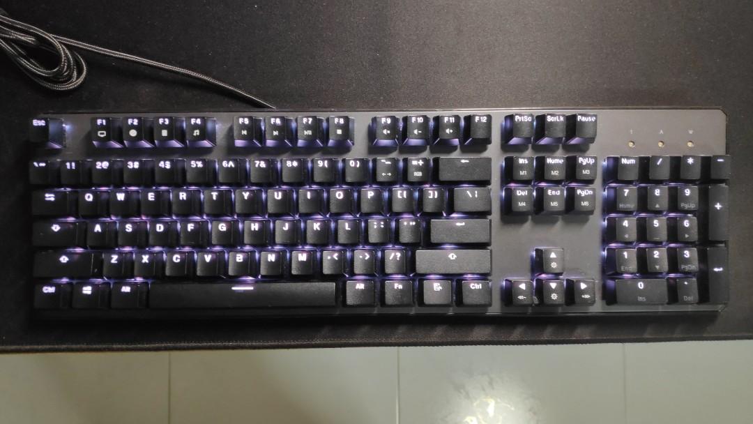 TECWARE Phantom Mechanical Keyboard RGB (Blue Switches), Computers ...