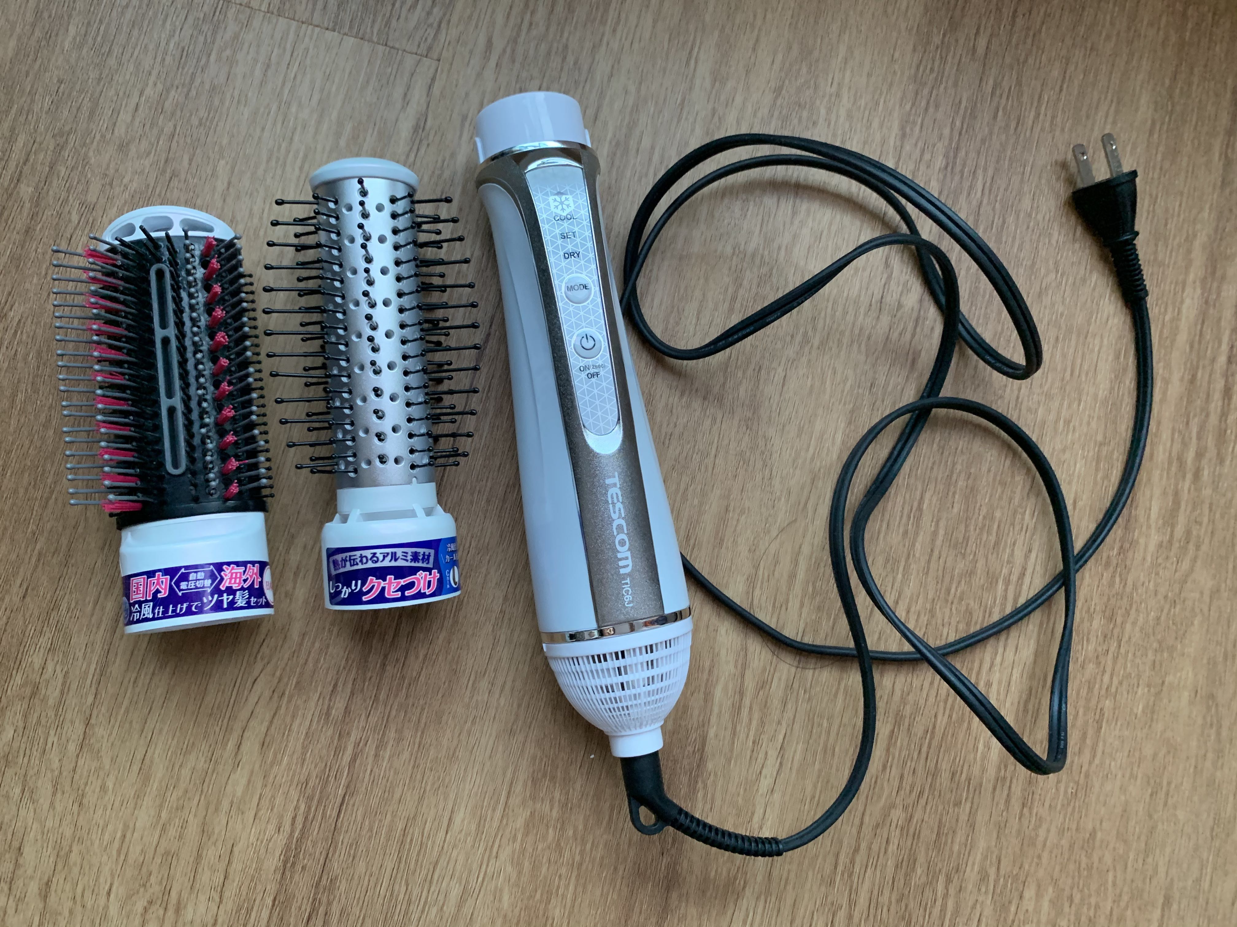 Tescom 2 in 1 hair styler (Made in Japan), Beauty & Personal Care, Hair ...