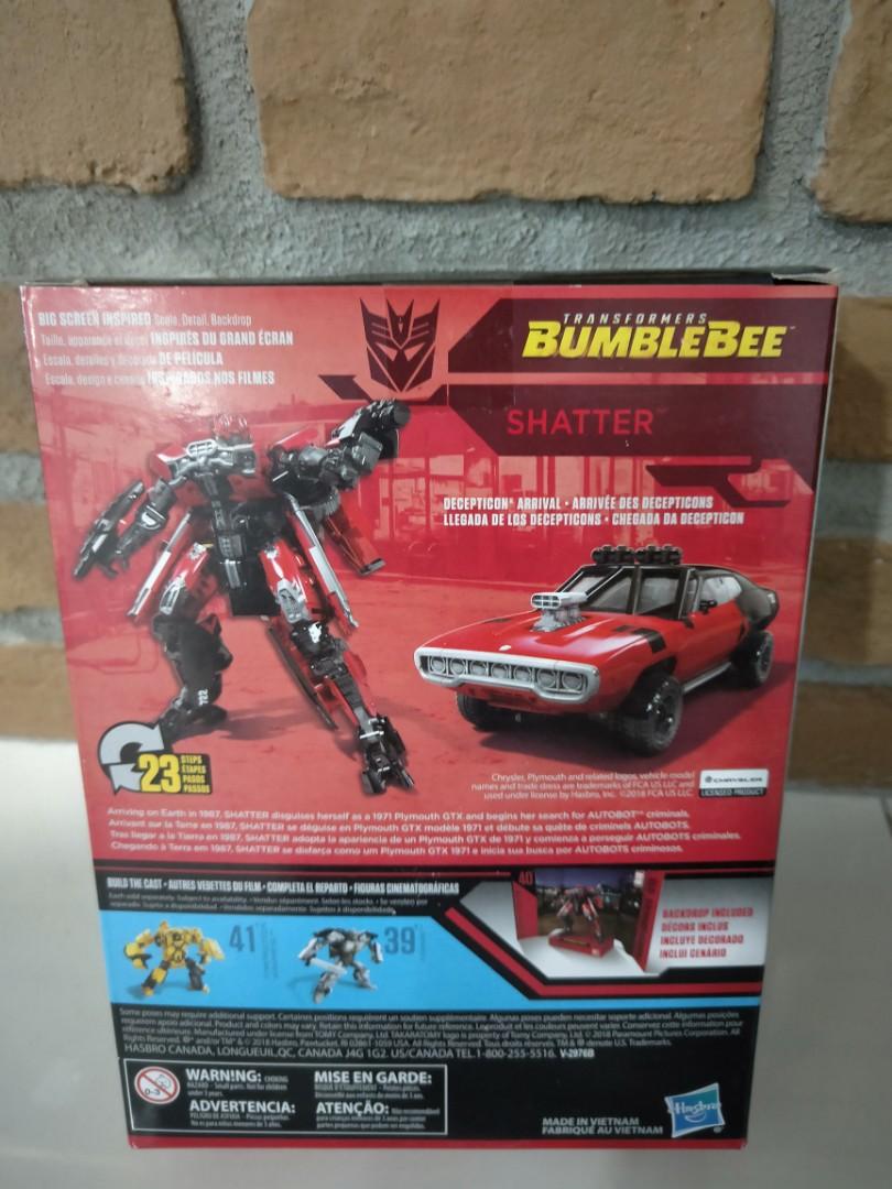 Transformers Bumblebee Studio Series 40 Deluxe Shatter BY HASBRO ...