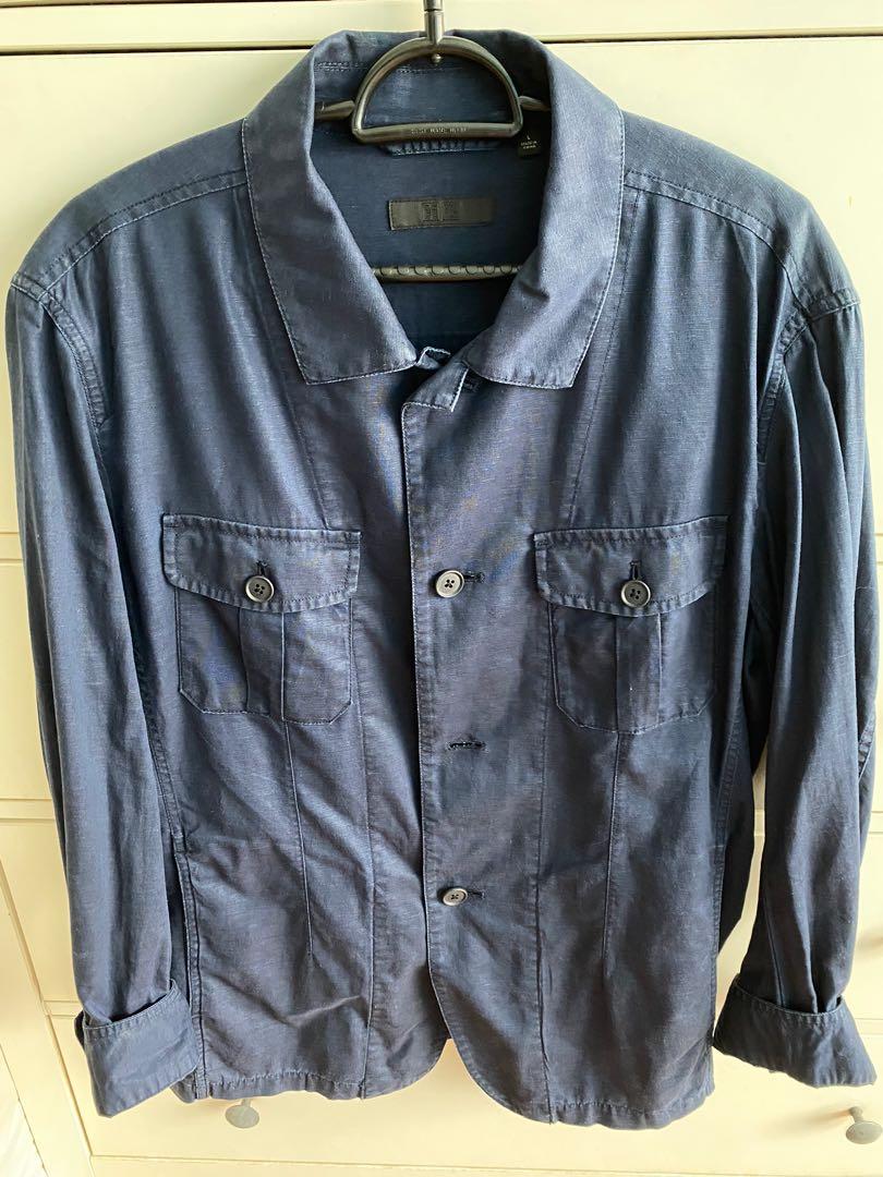 Uniqlo blue jacket, Men's Fashion, Coats, Jackets and Outerwear on ...