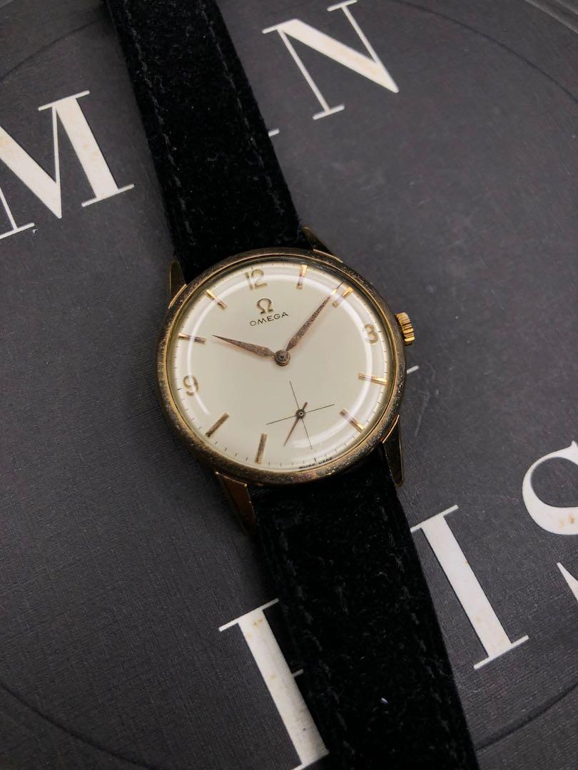 Vintage Rose Gold Omega Cal. 268 1960, Luxury, Watches on Carousell