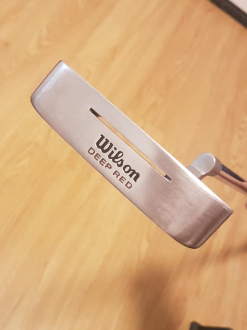 Wilson Golf Putter - Deep Red(Urethane Insert+Fluid Feel), Sports ...