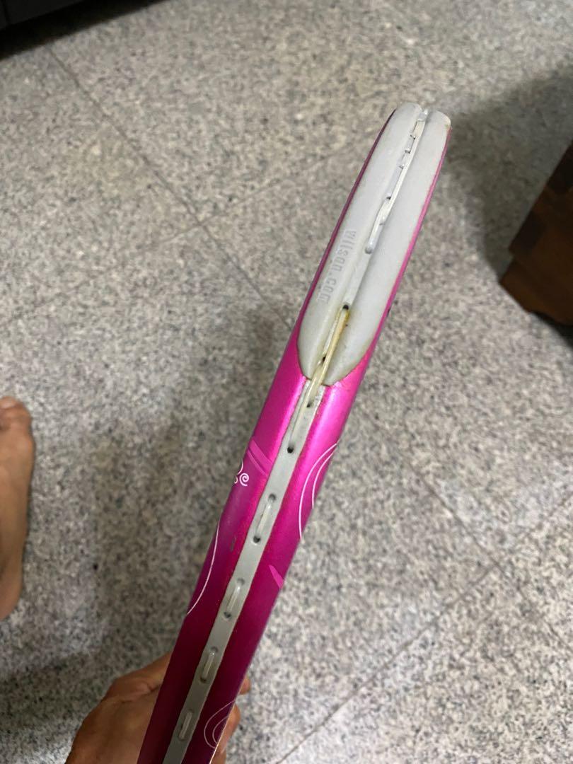 Wilson Hope Tennis Racquet Racket Ladies, Sports Equipment, Sports ...