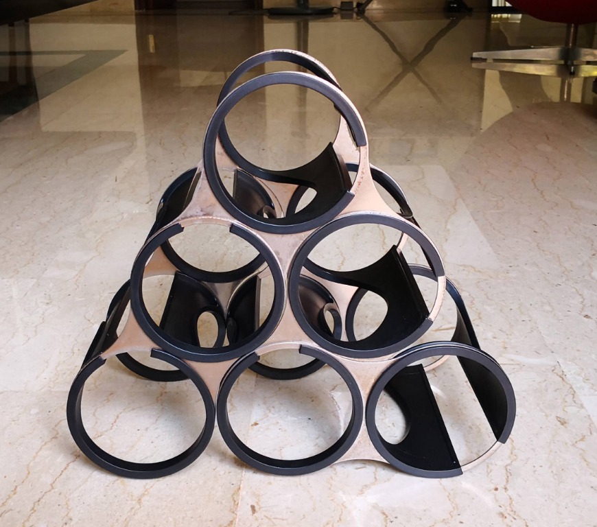 Adjustable wine stacker, Everything Else on Carousell