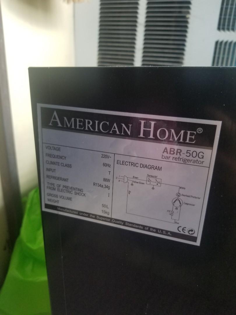 american home bar ref, TV & Home Appliances, Kitchen Appliances ...