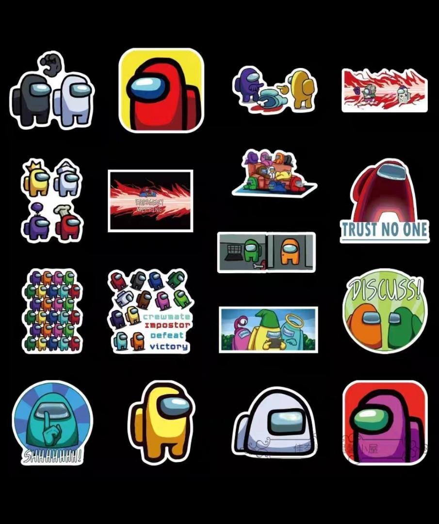 Among Us Stickers In The Stickers Love This! (Sticker Shop, 42% OFF
