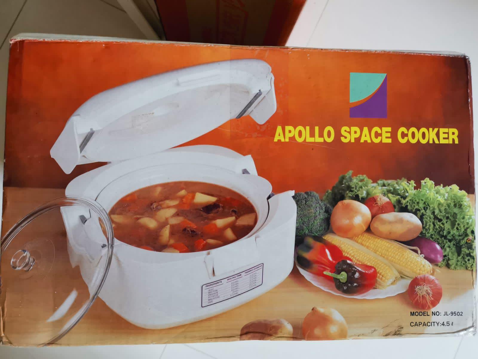 Apollo space cooker, TV & Home Appliances, Kitchen Appliances, Cookers ...
