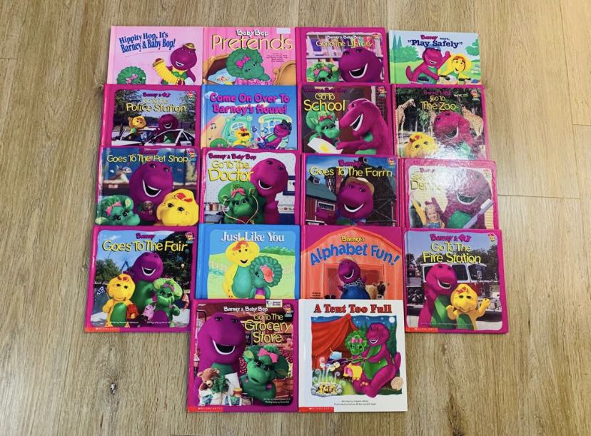 Barney Books (Hard Cover), Hobbies & Toys, Books & Magazines, Children ...