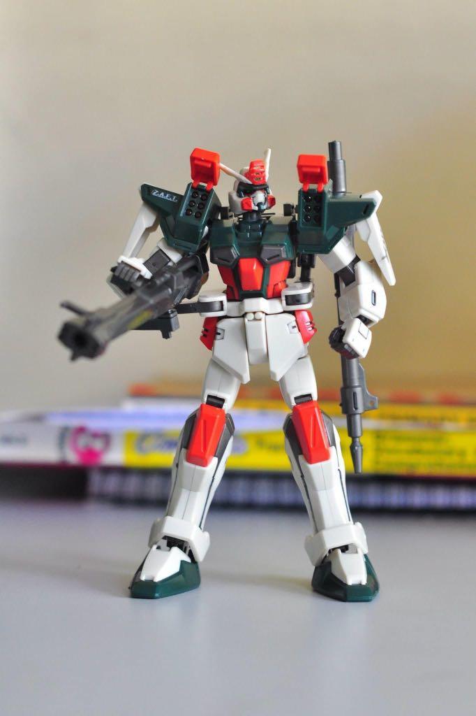 Built GAT-X103 Buster Gundam 1/144 HG, Hobbies & Toys, Toys & Games on ...
