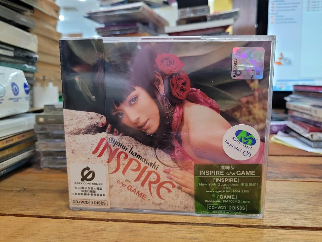 (CD) Ayumi Hamasaki Inspire c/w GAME, Hobbies & Toys, Music & Media, CDs & DVDs on Carousell