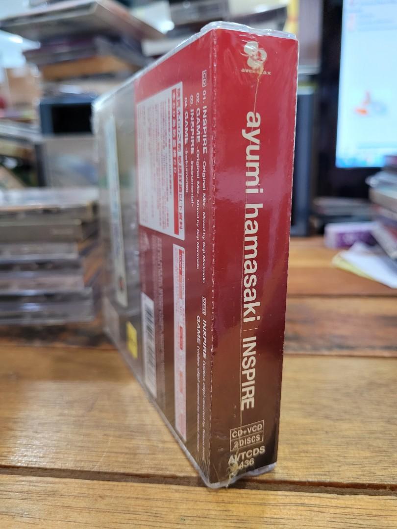(CD) Ayumi Hamasaki Inspire c/w GAME, Hobbies & Toys, Music & Media, CDs & DVDs on Carousell