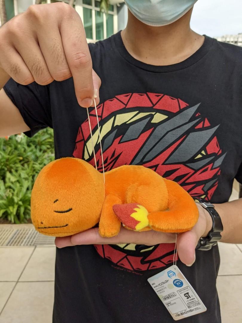 Charmander Sleeping Plush Toy, Hobbies & Toys, Toys & Games on Carousell