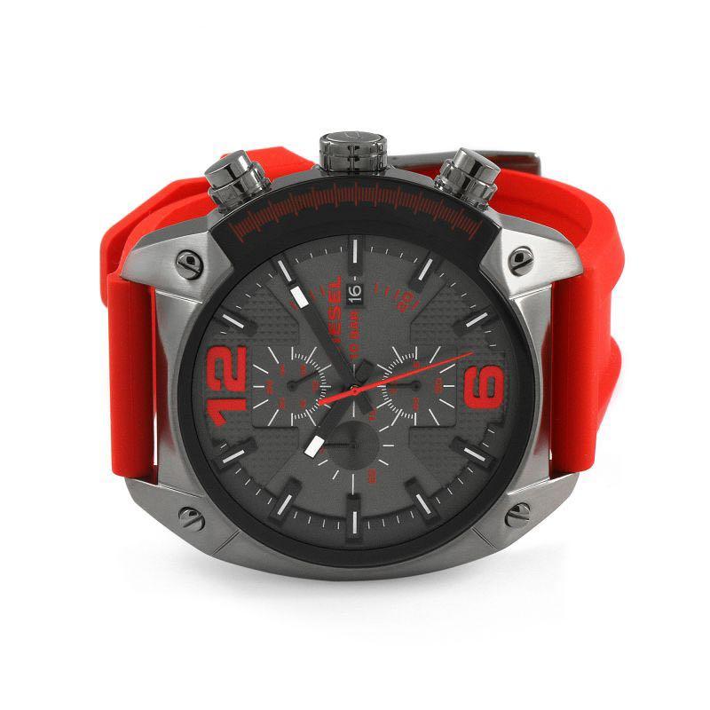 Diesel Chronograph Overflow Watch, Luxury, Watches on Carousell