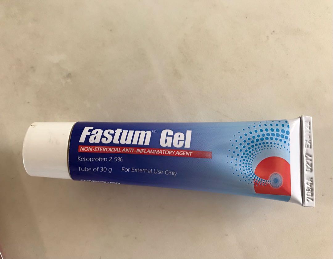 Fastum Gel, Beauty & Personal Care, Foot Care on Carousell