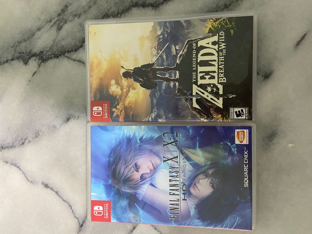FF10/Botw Nintendo Switch, Toys & Games, Video Gaming, Video Games on ...