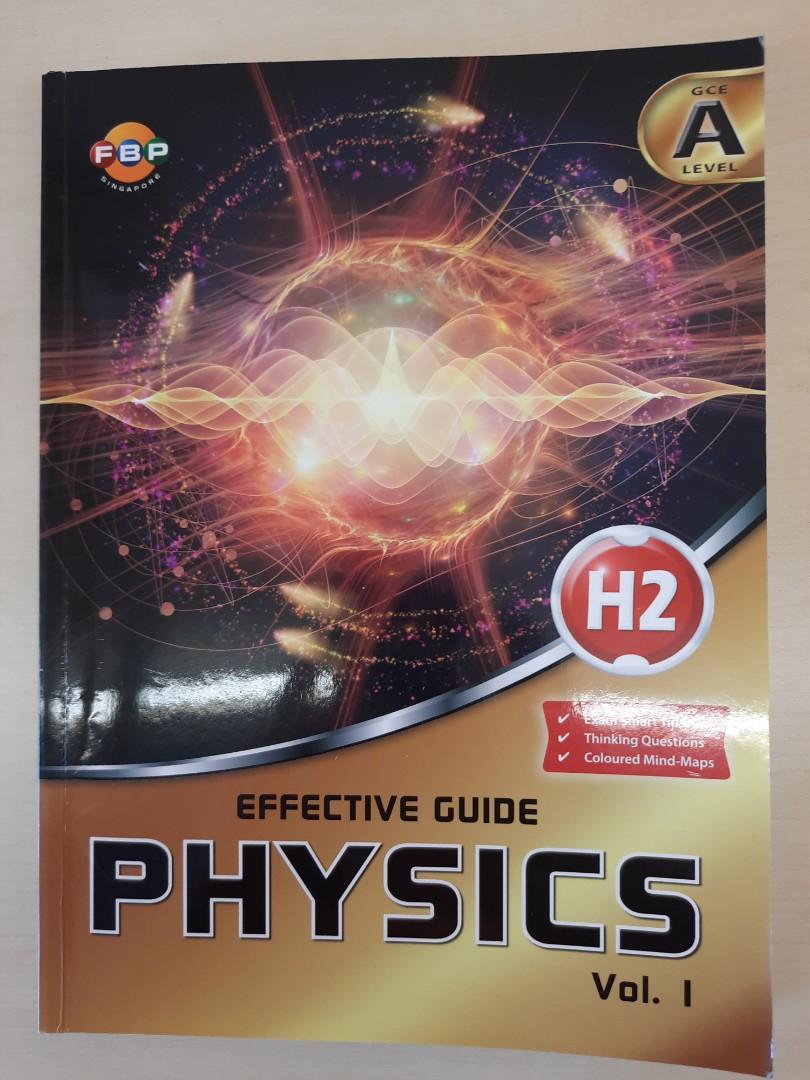 H2 Physics Effective Guide Vol. 1, Books & Stationery, Textbooks ...