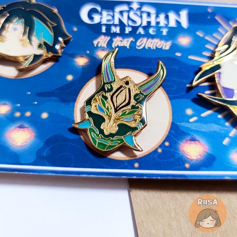 Hard Enamel Pin Genshin Impact Xiao Set, Hobbies & Toys, Stationary ...