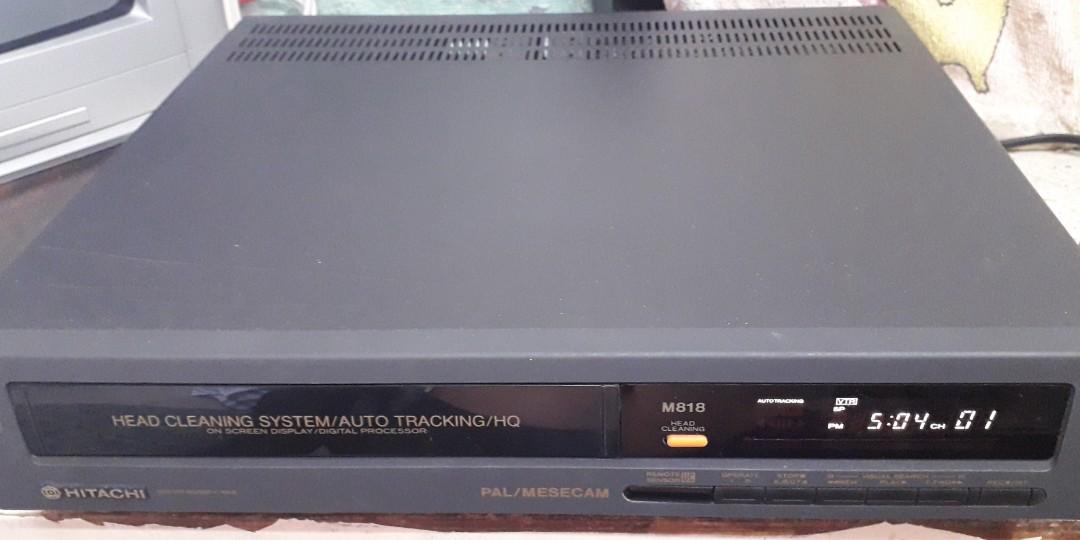 HITACHI VHS/VCR/Video Cassette Player/Recorder, Audio, Portable Music ...