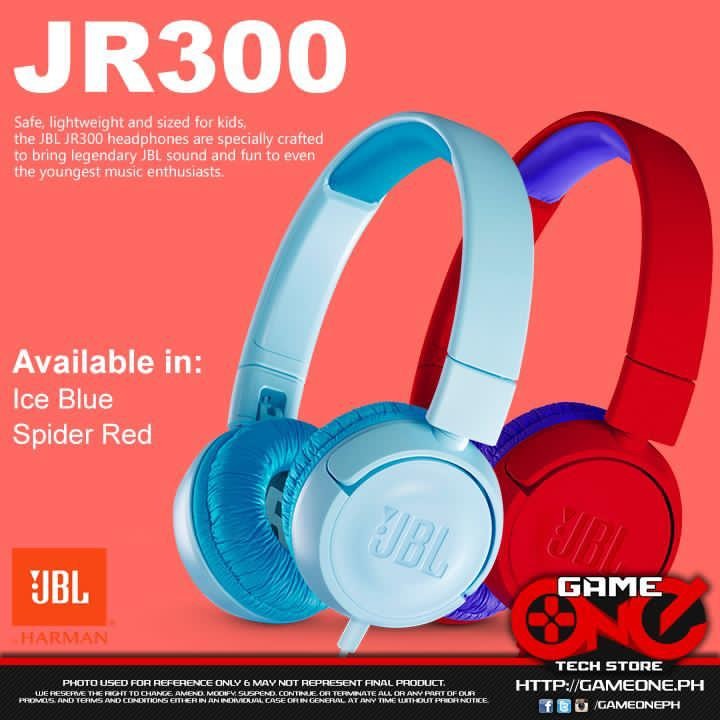 JBL Jr300 Kids Headphone, 電子產品, 其他 - Carousell